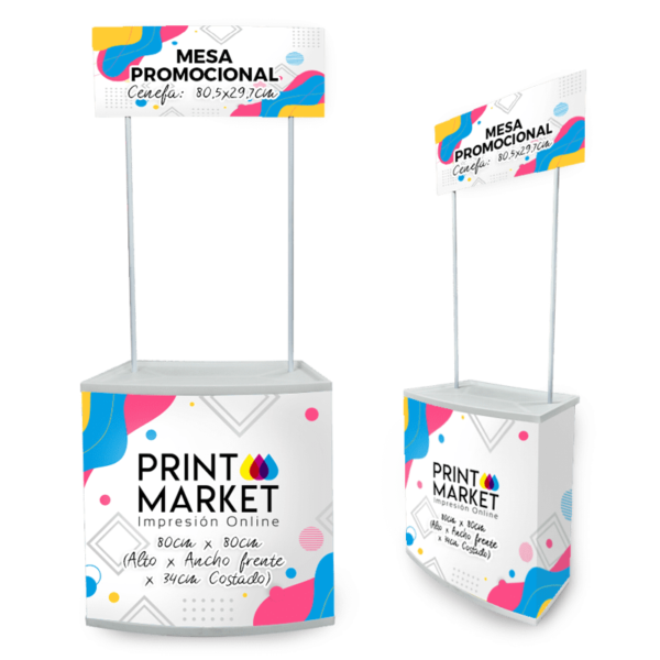 Mesa promocional - PrintMarket
